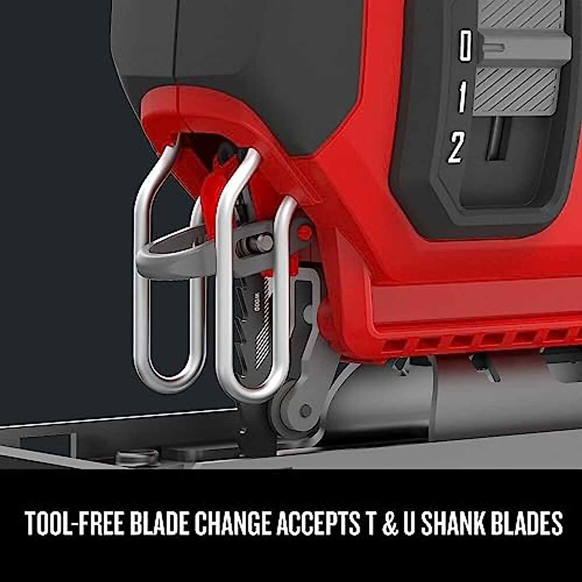 CRAFTSMAN V20 Cordless Jig Saw, 3 Orbital Settings, Up to 2,500 SPM, Bare Tool Only (CMCS600B)