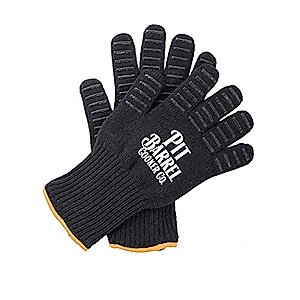 Pit Barrel Cooker Pit Grips | Heat Resistant, High Temp Grill Gloves | Pit Barrel Hot Gloves BBQ Accessories | One Size Fits Most