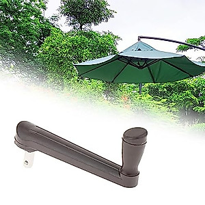 MagiDeal Patio Umbrella Accessories Deck Umbrella Accessories Holder Replace Sunshade Parts Umbrella Replacement Parts for Picnic Balcony Patio Beach, Crank Handle