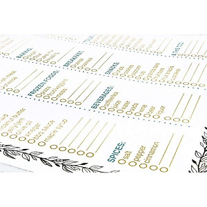 Magnetic Grocery List Pad for Fridge (100 Sheets, 9.25 x 6.25 In, 2 Pack)