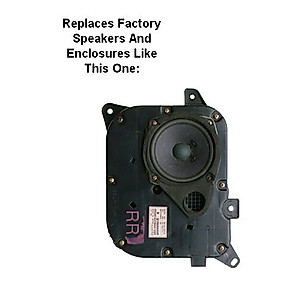 Rear Door Speaker Adapter Spacer Rings- Fits 1998-2005 Lexus GS300 / GS400 - SAK003_5525-1 Pair