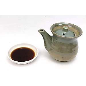 JapanBargain 2327, Set of 4 Soy Sauce Dishes Dipping Bowls Snack Side Dish Bowl Seasoning Dishes, 3.75 inches Diameter, Bamboo Melamine