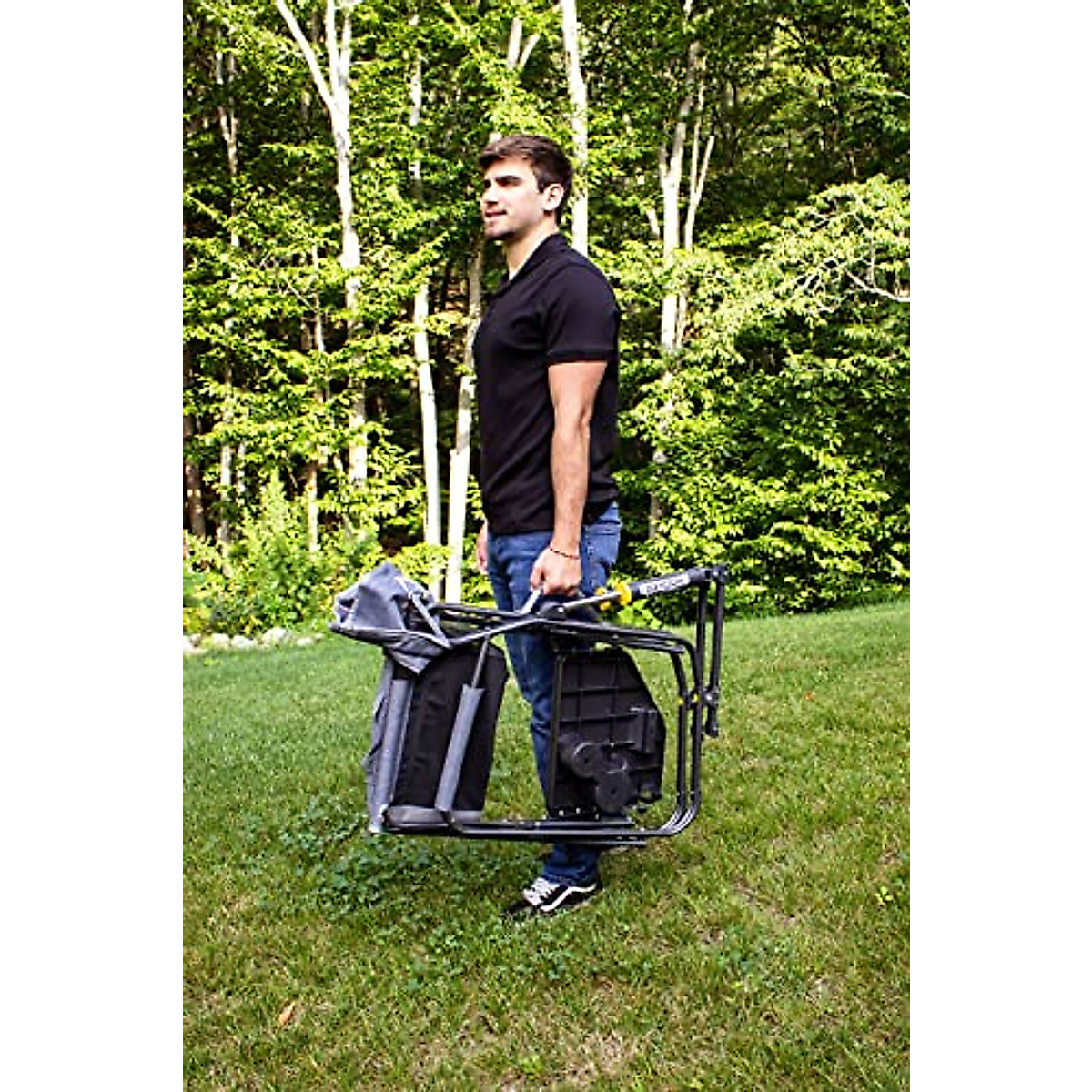 GCI Outdoor 371147 Freestyle Rocker with Side Table, Regular