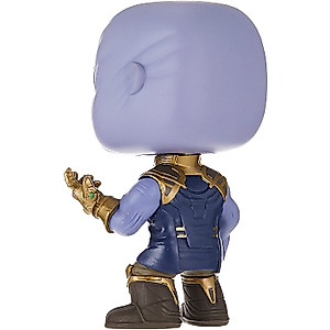 POP Marvel: Avengers Infinity War - Thanos with Infinity Gauntlet Funko Pop! Vinyl Figure (Bundled with Compatible Pop Box Protector Case), Multicolored, 3.75 inches