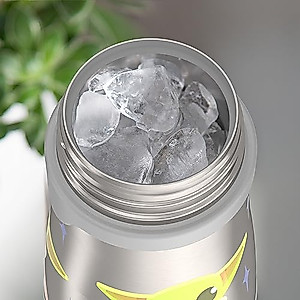 THERMOS Vacuum Insulated Stainless Steel 10oz Straw Bottle, THE MANDALORIAN