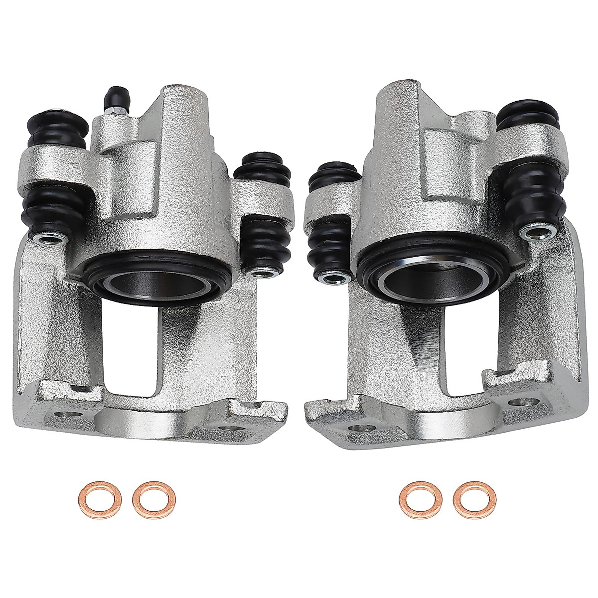 DRIVESTAR 184604 184605 Left & Right Rear Brake Calipers for 1995-2002 Ford Explorer, 1998-2002 Ford Ranger, 1997-2001 Mercury Mountaineer, OE-Quality New Brake Caliper Pair, Disc Brake Caliper