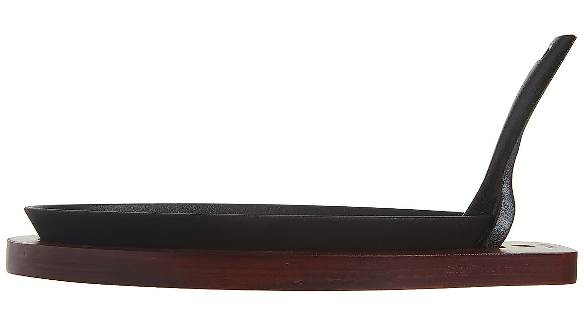 Winco ISP-3 Cast Iron Steak Platter - Durable & Stylish