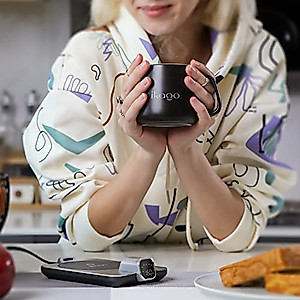 ikago Smart Temp Control Coffee Mug Warmer Set, Best Birthday Gifts for Women&Men, Gift for Mother's&Father's Day/Birthday/Office Desk