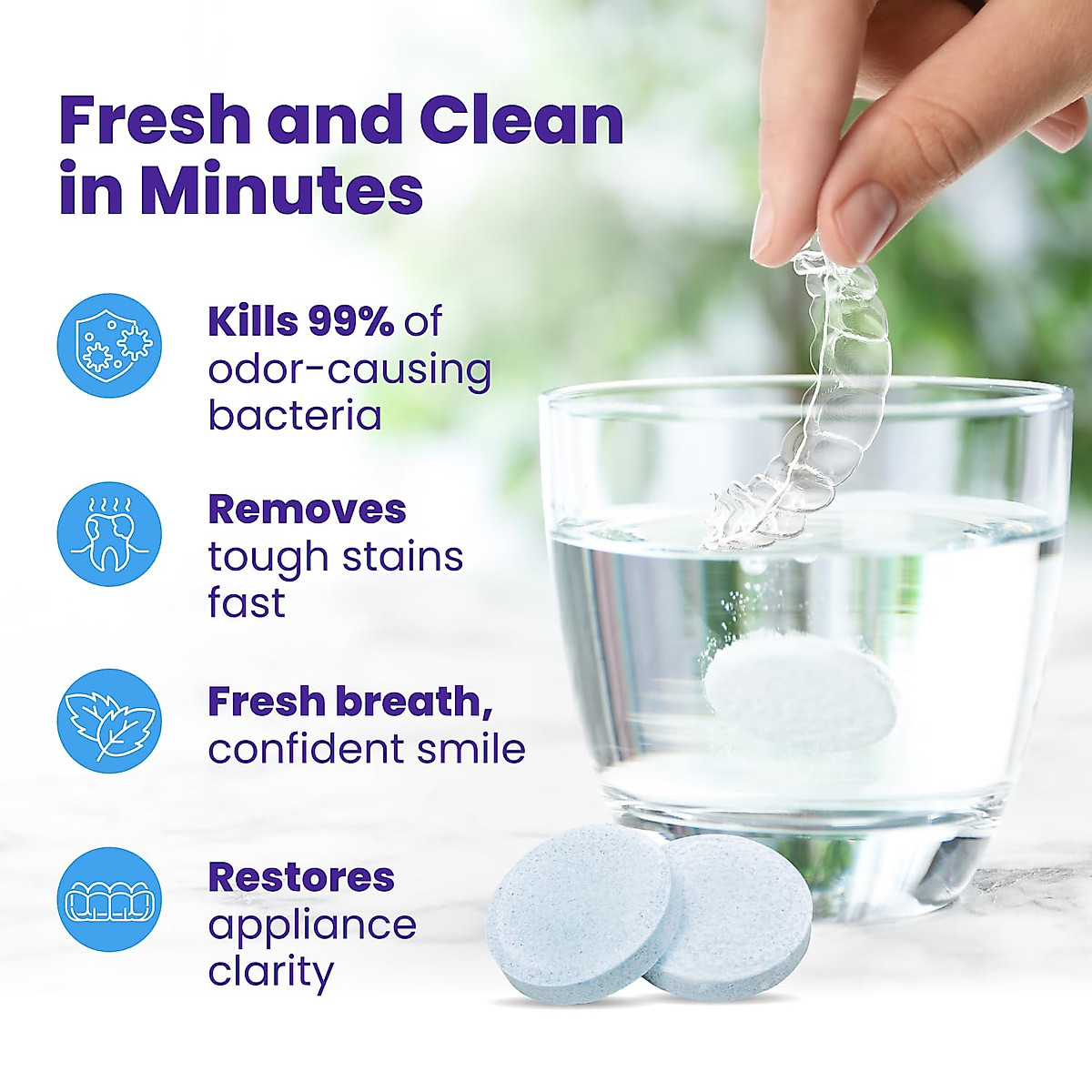 Retainer Brite Retainer brite, 1 year supply, 384 tablets, 384 Count