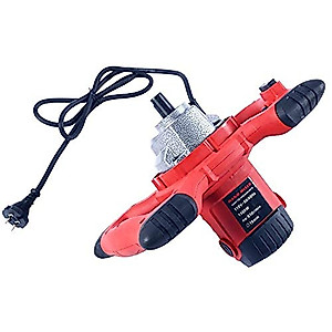 YaeKoo 1800W Handheld Electric Cement Mixer Adjustable Speed 6 Speed 110V for Mortars Concretes Grouts Hand Held Plaster Cement Mixer Stirring Tool