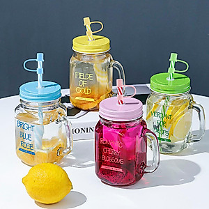 6 Pcs Straw Covers for Stanley 40oz, Reusable Silicone Straw Topper for Stanley &Simple Modern 40 oz, Bugs/Spill/Dust Proof Simple Straw Covers Cap for 8-10mm Straws, for Stanley Cups Accessories