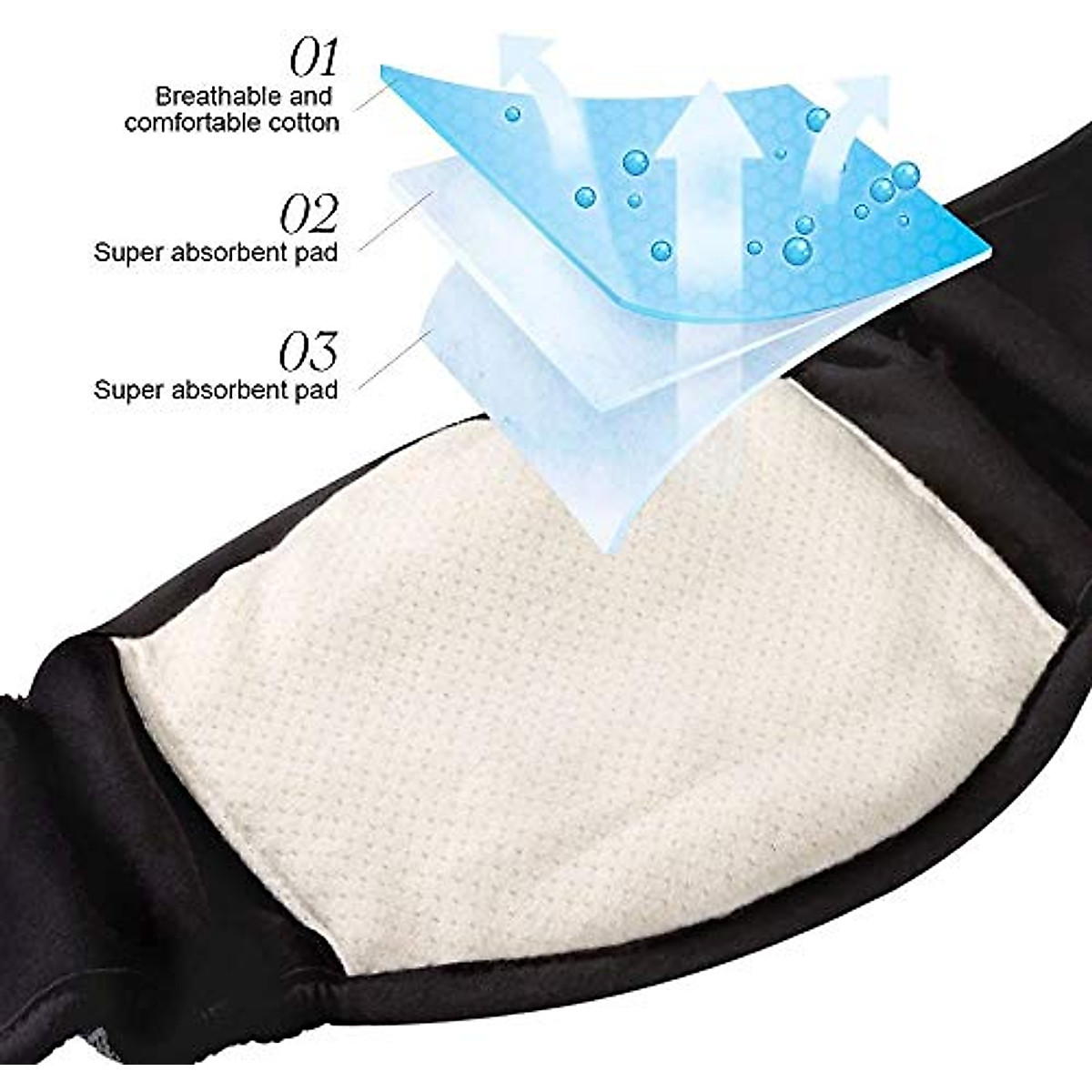 Mkono Male Dog Belly Band Wraps Washable Dog Diapers Male for Small and Medium Dogs(3 Pack)
