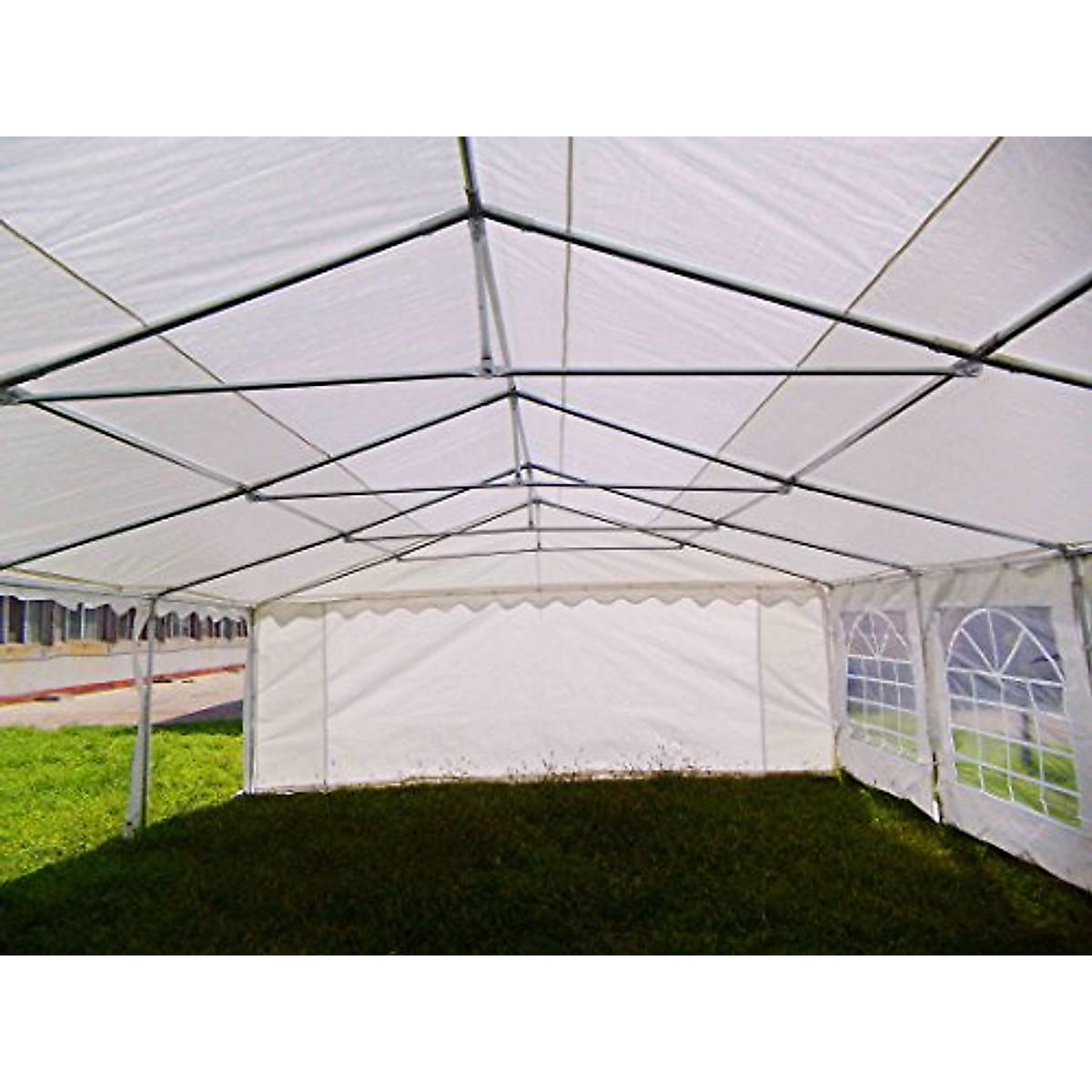 AMERICAN PHOENIX Party Tent 40x20 Heavy Duty Large White Commercial Fair Shelter Wedding Events Canopy Tent (White, 20x40)