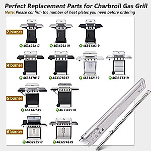 Criditpid Grill Replacement Parts for Charbroil Performance 475 4 Burner 463347017, 463361017, 463673017, 463376217, 463342119, 463376018P2, G470-0004-w1 Liquid Propane Grills