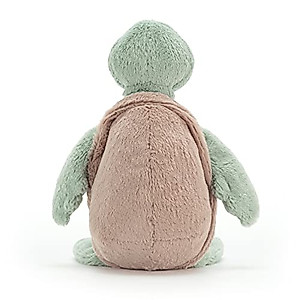 Jellycat Bashful Turtle Stuffed Animal, Medium 12 inches | Reptile Plush Toy | Classic Children's Gift