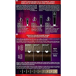 Schwarzkopf Keratin color permanent hair color cream, 5.0 medium brown