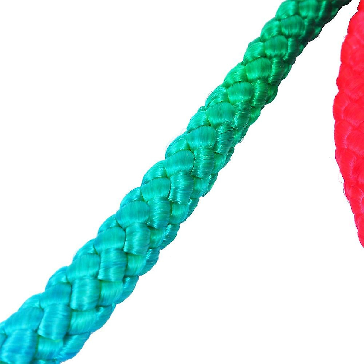 Gymnastics Rope,Rainbow Color Rhythmic Gymnastics Rope Solid Competition Arts Training Rope