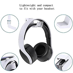 Sony PS5 Headset Holder,Mini Headset Hanger with Supporting Bar, for Sony Playstation 5 Gaming Headset by BTOPCASE