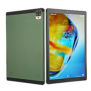 10 Inch Tablet Octa Core Processor 5G WiFi Gaming Tablet 100-240V for Kids Study (US Plug)