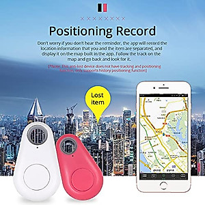 Smart Key Finder Locator Wireless Anti Lost Alarm Sensor Device for Kids Car Wallet Pets Luggage Phone Selfie Shutter Alarm Reminder APP Control