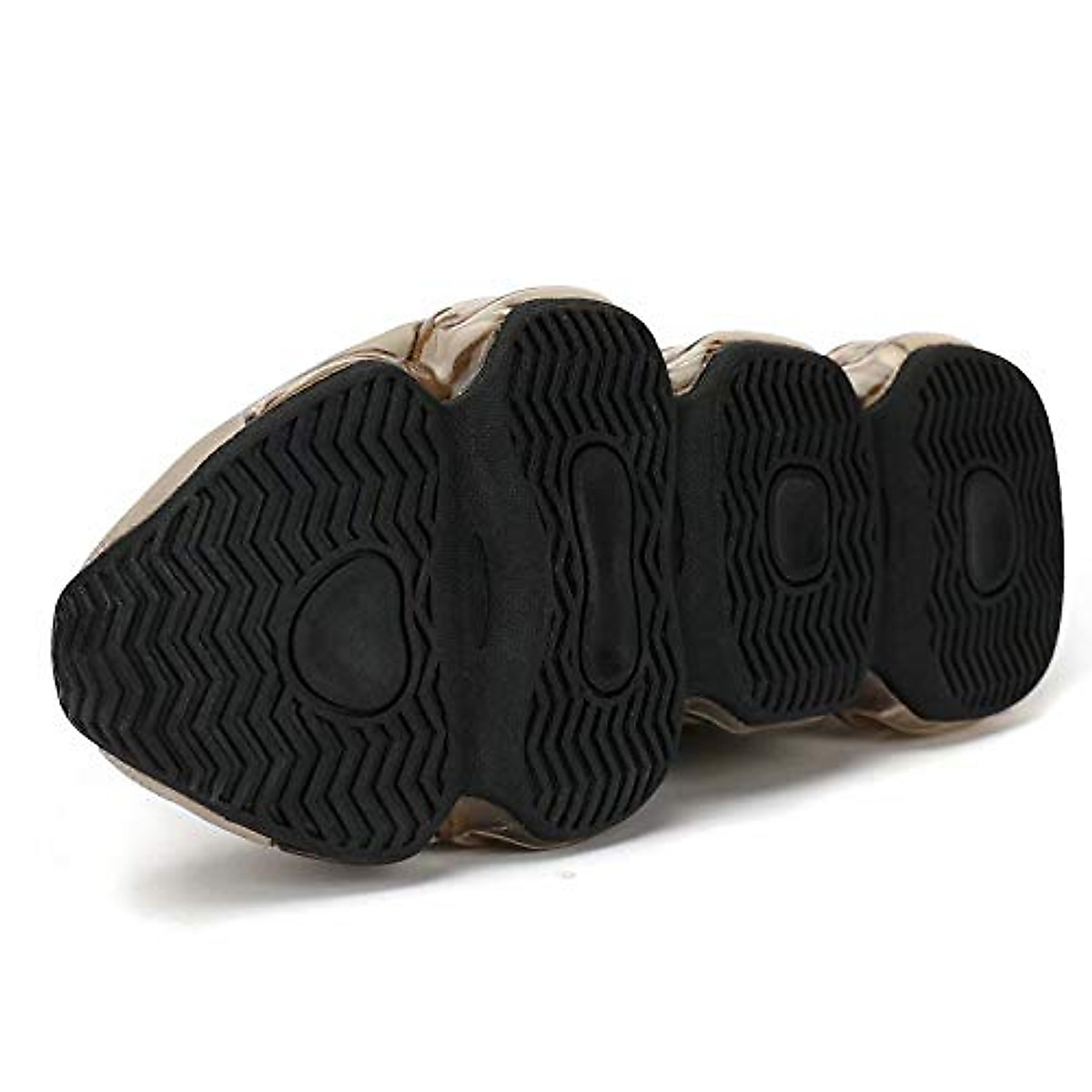 Kapsen Mens Running Shoes Air Cushion Tennis Walking Sneakers Casual Sport Gym Jogging Beige 6.5