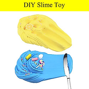 Butter Slime Kit for Girls 8 Pack, Party Favors with Watermelon, Coffee, Mint, Candy, and Lemon Slime, Stretchy and Non-Sticky, Stress Relief Toy for Boys, Easter Basket Stuffers