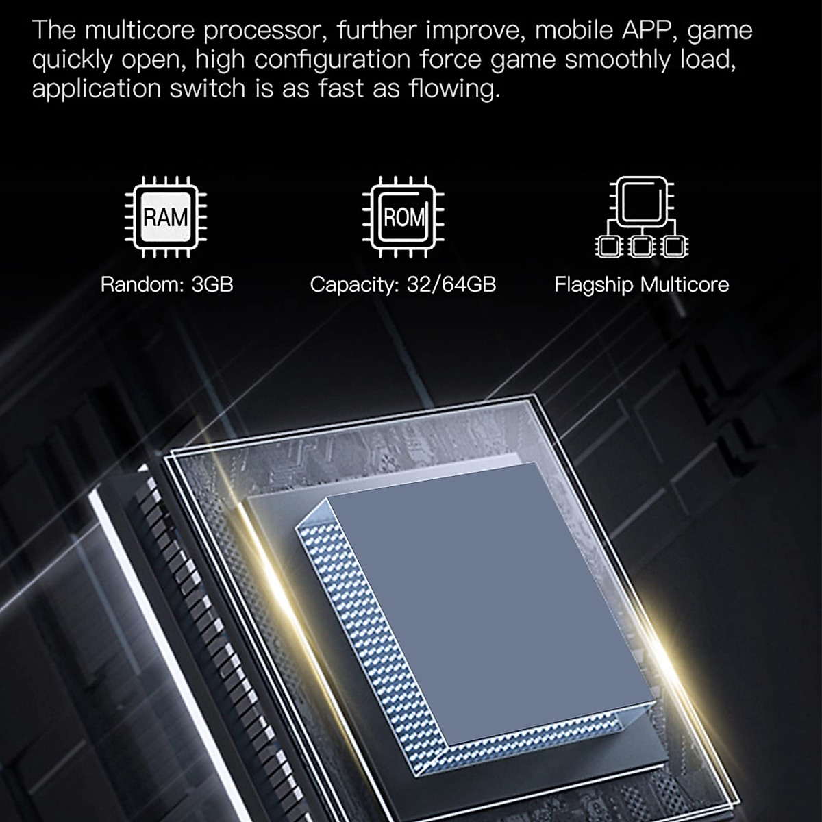 Serounder XS12 4G Mini Smartphone, Student Pocket Cellphone with 3.0 Inch Display 4GB RAM 32GB ROM 5MP Front 13MP Rear Camera, Support Facial Recognition, GPRS, Bluetooth, WiFi (