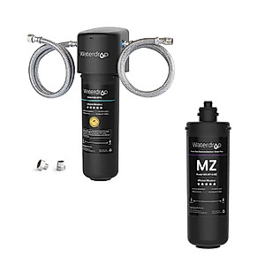 Watedrop Remineralization Replacement Filter AND WD-10UA Under Sink Water Filter System, NSF/ANSI 42 Certified, 8000 Gallons, USA Tech