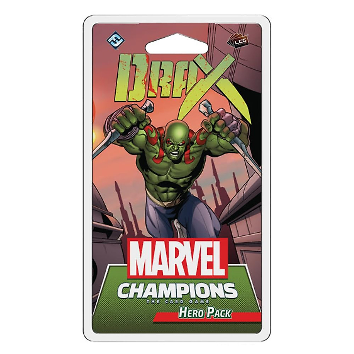 Fantasy Flight Games Marvel Champions The Card Game Drax HERO PACK - Superhero Strategy Game, Cooperative Game for Kids and Adults, Ages 14+, 1-4 Players, 45-90 Minute Playtime, Made by
