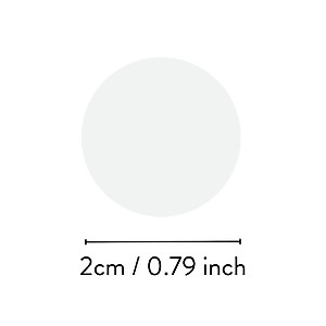 Dissolving Water Soluble Rice Paper Confetti White Wedding Confetti 20000 Pieces 150 Gram 2CM Biodegradable Circle for Send Off Outdoor Beach Reception Ceremony Celebration Classic Modern Decoration