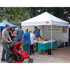 MASTERCANOPY Canopy Heavy Duty Weight Water Bag 4pcs/Pack Black