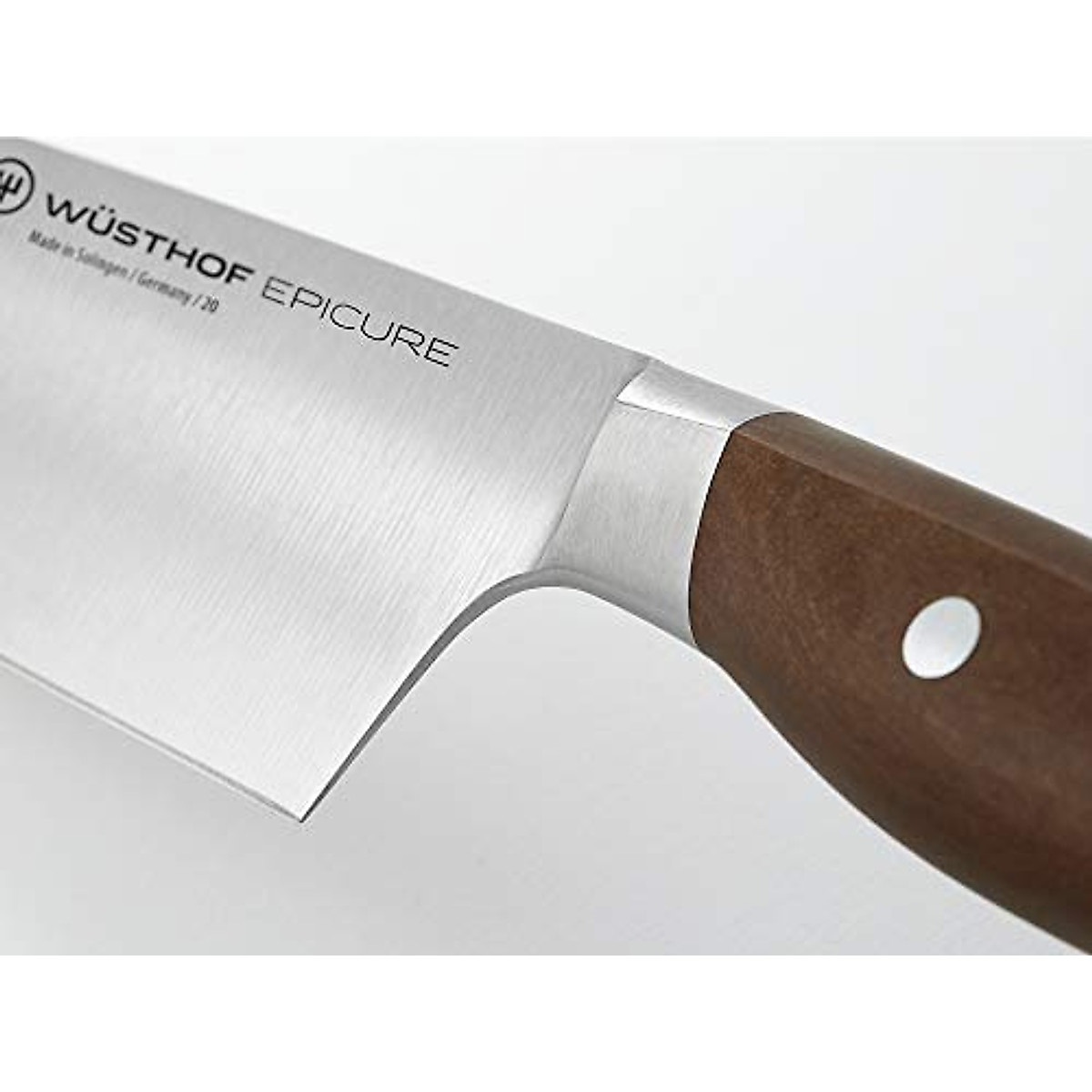 Wusthof Epicure Santoku, Hollow Edge, One Size, Brown, Stainless
