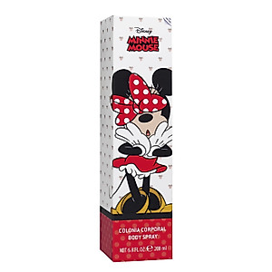Disney Minnie Mouse Body Spray for Girls by Air Val International, Multi, 6.8 Ounce