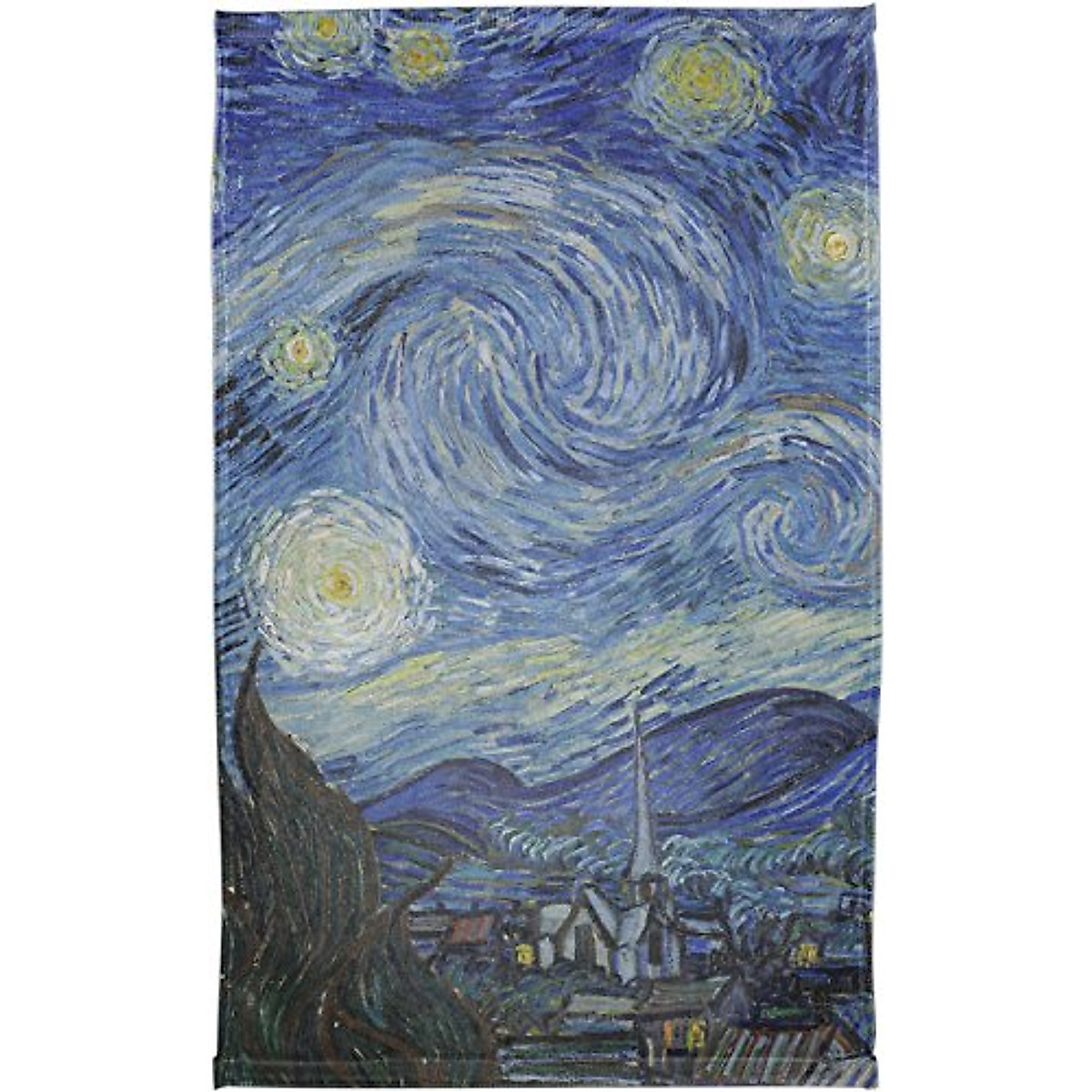 RNK Shops The Starry Night (Van Gogh 1889) Finger Tip Towel - Full Print