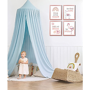 ArtbyHannah 4 Pack 8x10 Inch Framed Baby Nursery Wall Art Decor with Pink and White Decorative Cute Animals Art Prints for Kids Room, Baby Girls Playroom Children Room Bedroom or Home Decoration