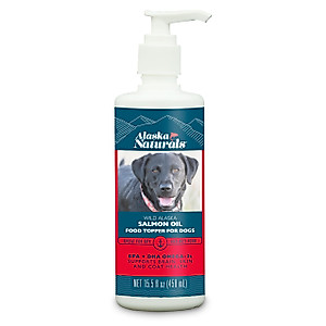 Alaska Naturals Wild Alaska Salmon Oil Food Topper for Dogs