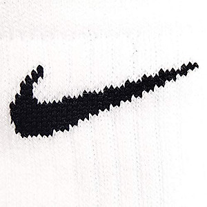 Nike ELITE CREW SOCK White | Black L