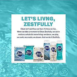 Zest Ocean Breeze Bar Soap - 8 Bars - Enriched With Sea Minerals - Rich Lathering Bars Leave Your Body Feeling Smooth And Moisturized with an Invigorating Scent