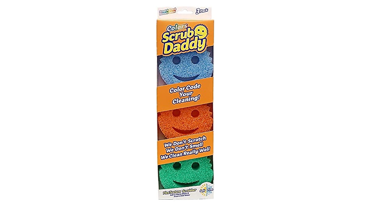 Scrub Daddy Colors 3pk - Ultimate Cleaning Solution