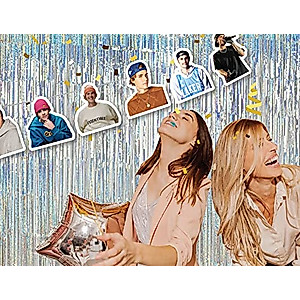 Pop Music Party Banner Decoration (10 foot) for Justin Bedroom Decor, Birthday Parties, Showers, Concerts, Coworker Gift, or Wall Decor