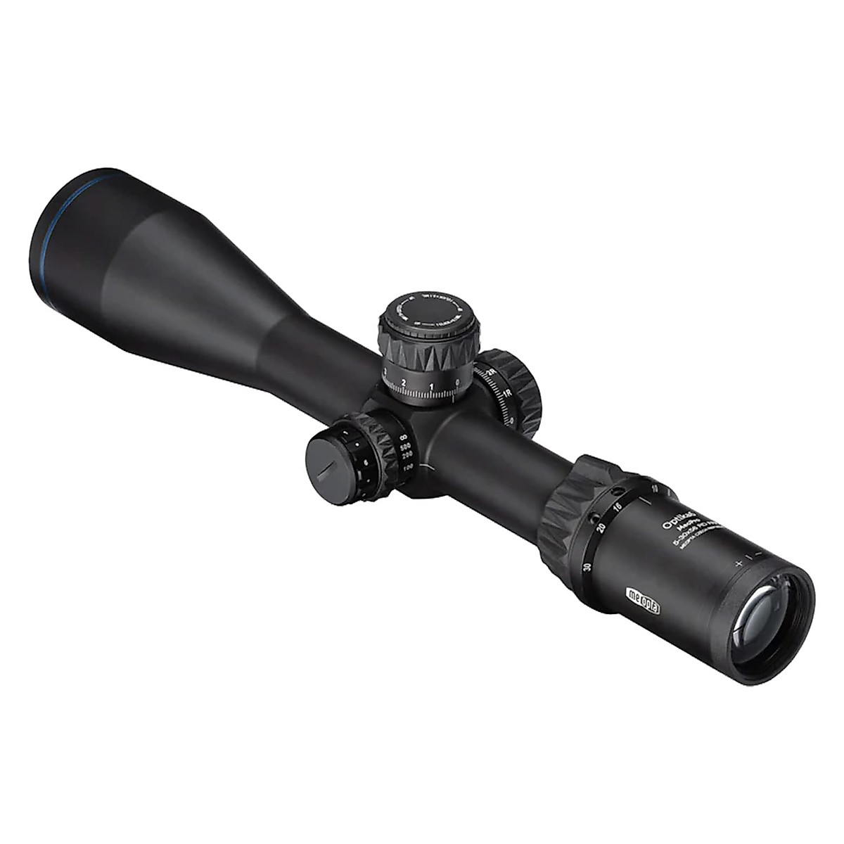 MEOPTA Optika6 5-30x56 FFP Durable Versatile Compact Adjustable Hydrophobic 34 mm Tube Hunting Gun Scope with Illuminated MRAD 1 RD Crosshair Reticle