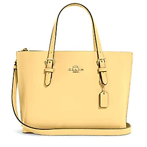 COACH Mini Mollie Tote 25 Crossbody Bag (Vanilla)