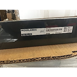 IKEA Modern Picture Ledge Floating Shelf 45.25 inch Black