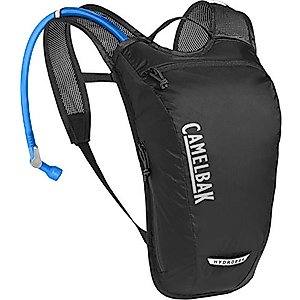 CamelBak Hydrobak Light Bike Hydration Backpack 50oz, Black/Silver
