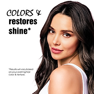 Light Mountain Henna Hair Color & Conditioner - Black Hair Dye for Men/Women, Organic Henna Leaf Powder and Botanicals, Chemical-Free, Semi-Permanent Hair Color, 16 Oz