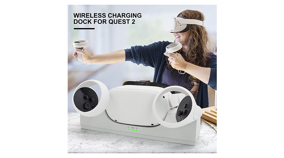 VR Charger Dock for Quest 2 - Easy & Efficient Charging