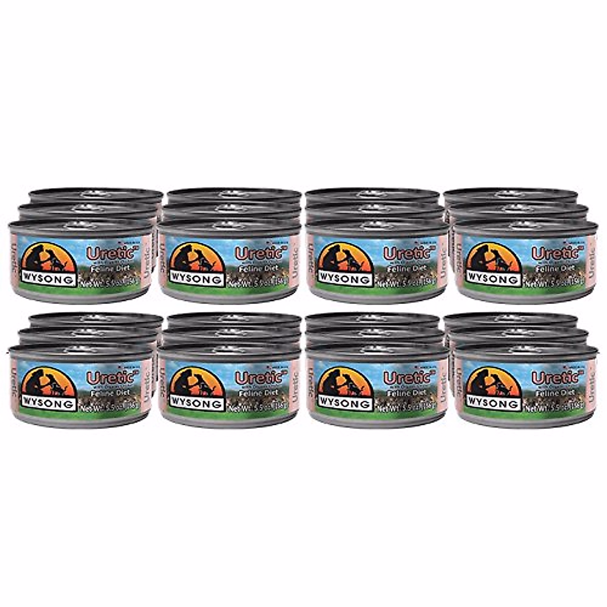 Wysong Uretic With Organic Chicken Feline Diet Canned Cat Food, Twenty Four - 5.5 Ounce Cans