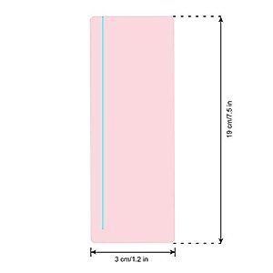 Guided Reading Highlight Strips Colored Overlays Bookmark Reading Tracking Rulers with Line for Dyslexia, ADHD and to Reduce Visual Stress (8 Pack)