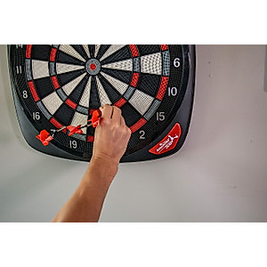 Arachnid SDB4000 Electronic Soft Tip Smart Dartboard with Online Game Play, Black (SDBC4000ARA)