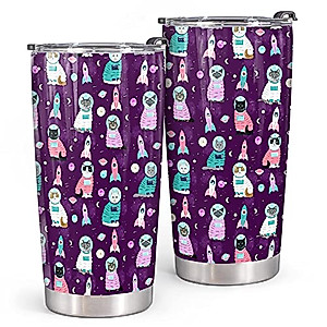 20oz Tumbler Funny Cat Gifts For Women Cat Lovers Girls Kids - Cats Love Skull Cats Gifts For Wife Mom Grandma Coworker - Birthday Gifts for Her Cat Tumbler with Lid Double Wall Insulated Coffee Mug